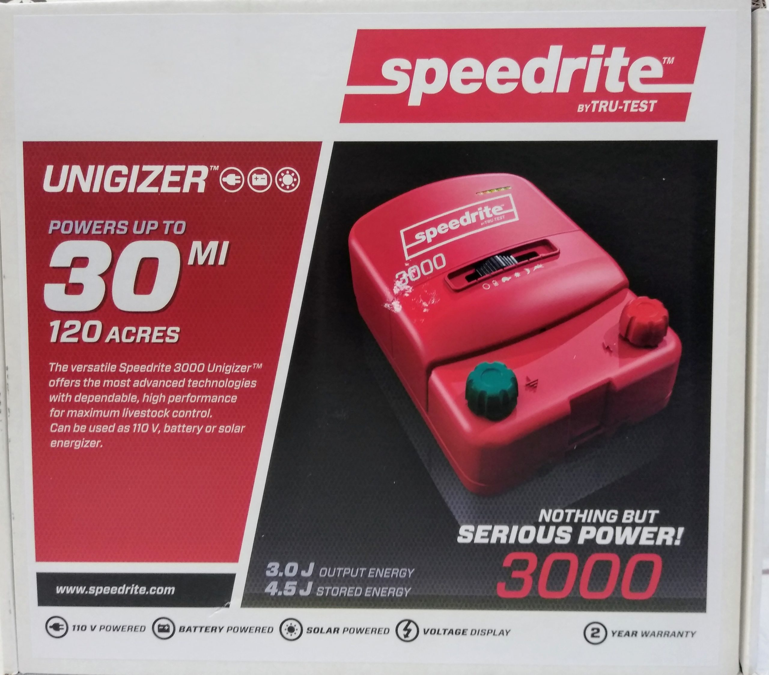 Speedrite 3000 Fencer - Livestock Control