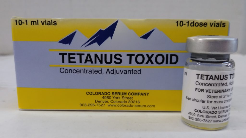 Tetanus Toxoid 1 Dose - Huber's Animal Health