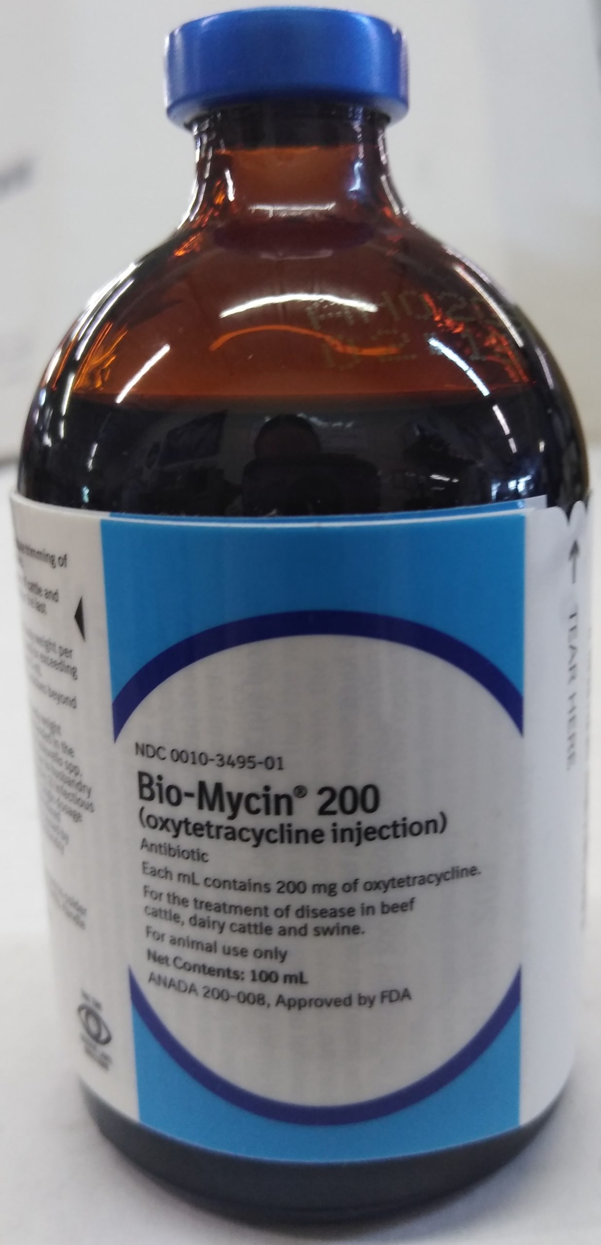 Bio-Mycin 200 100 CC - Huber's Animal Health