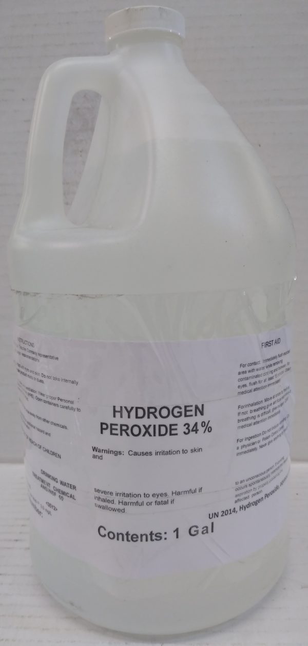 Hydrogen Peroxide 34% Gallon - Huber's Animal Health