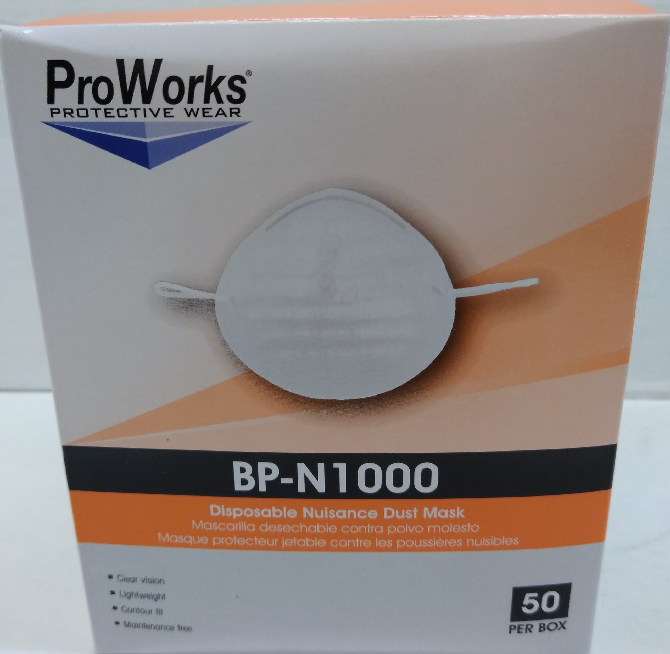 Disposable Dust Mask 50 Pack BP-N1000 - Huber's Animal Health