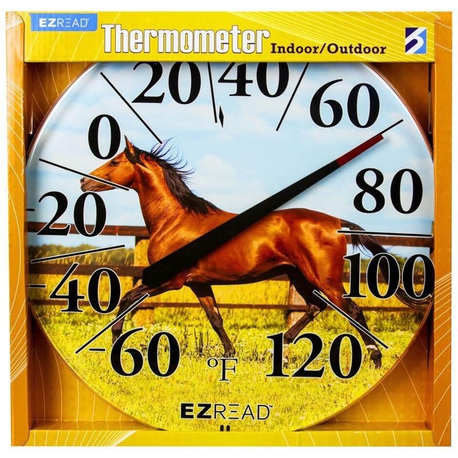 Thermometer Dial Horse 12.5 " EZ - Huber's Animal Health