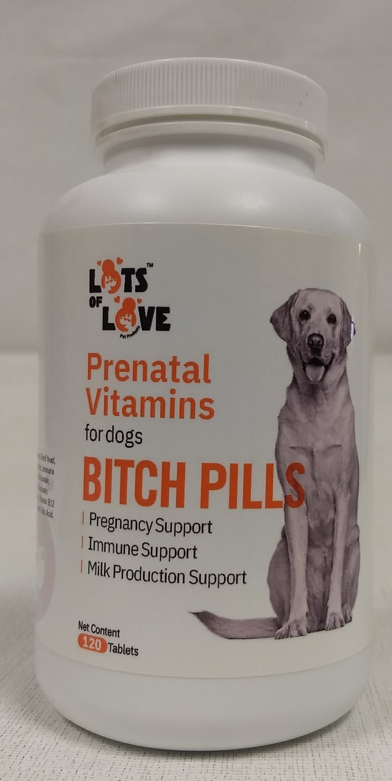 Bitch Pills Prenatal Formula 120 Tablets - Huber's Animal Health