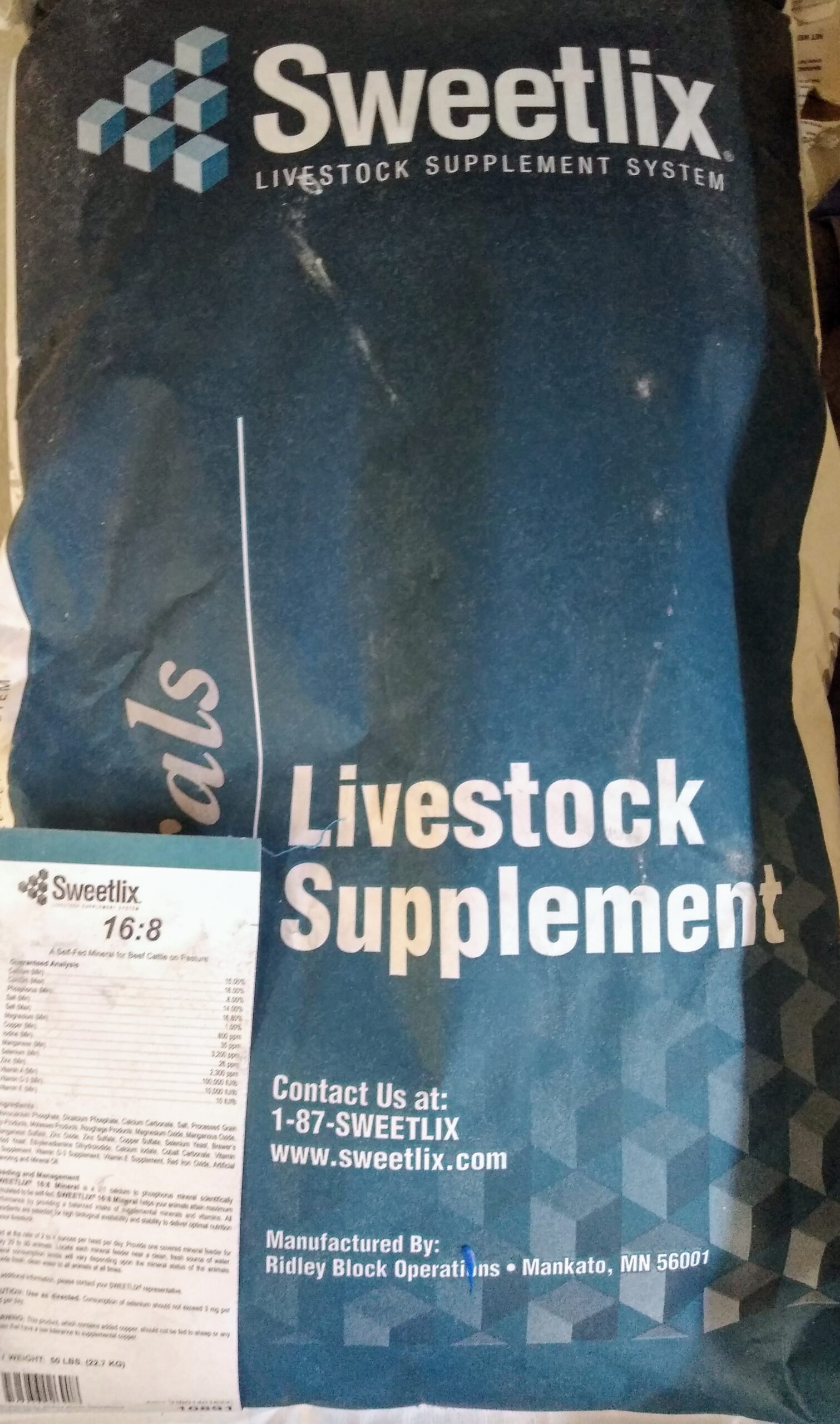 Sweetlix Cattle Mineral 50 LB. - Huber's Animal Health