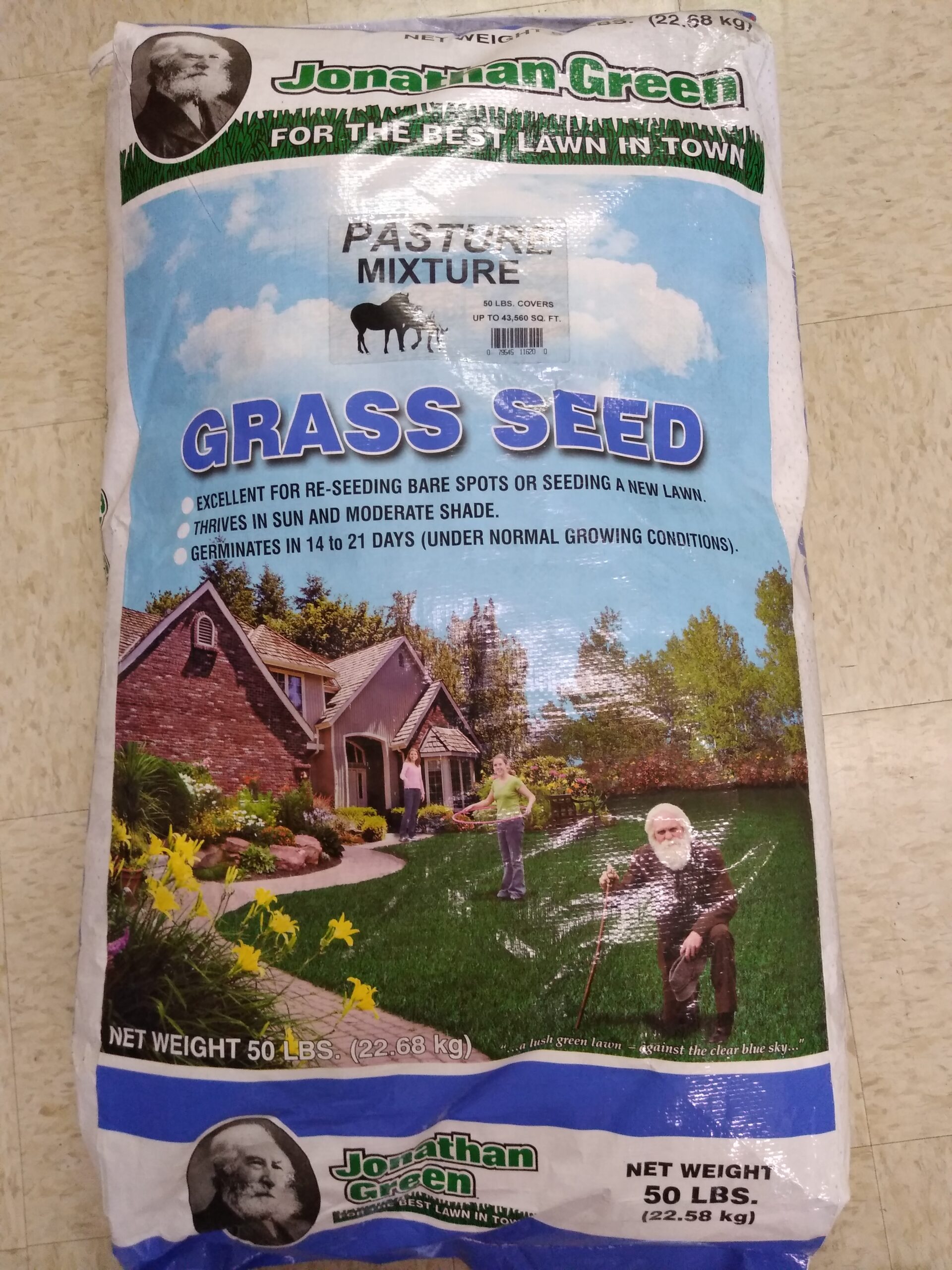 Grass Seed Pasture Mix 50 LB - Huber's Animal Health