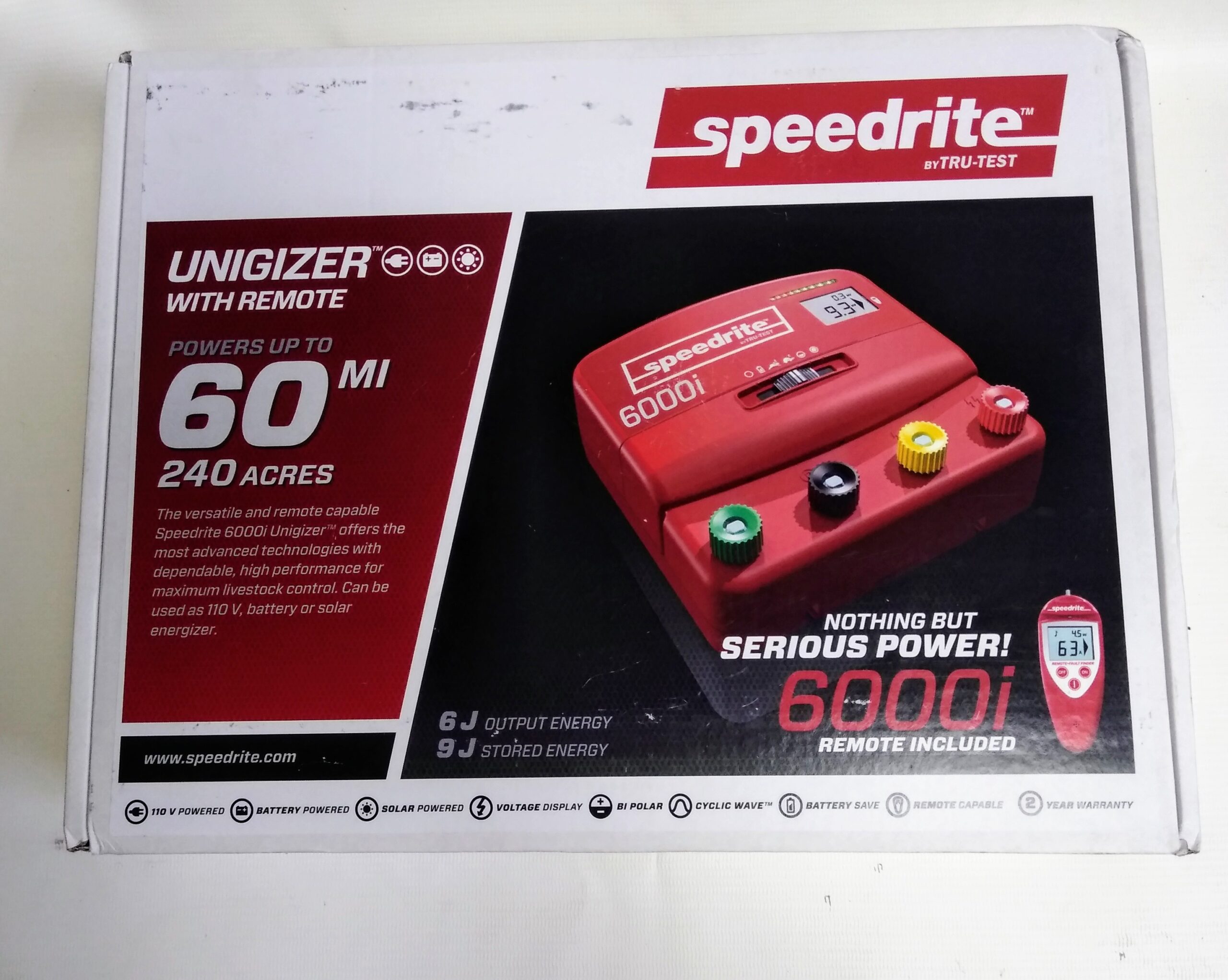 Speedrite Fencer 6000 I With Remote - Huber's Animal Health