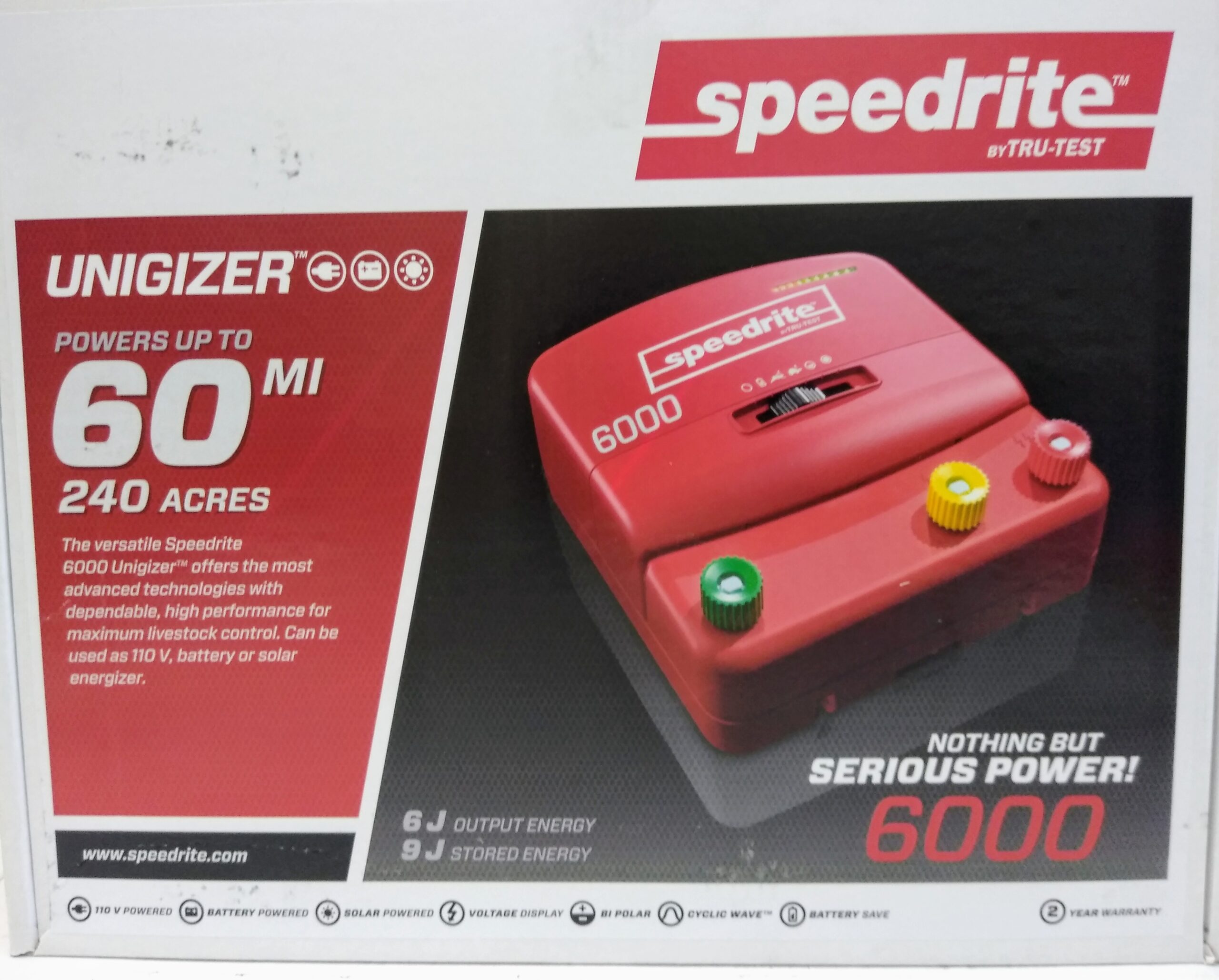 Speedrite Fencer 6000 - Livestock Control