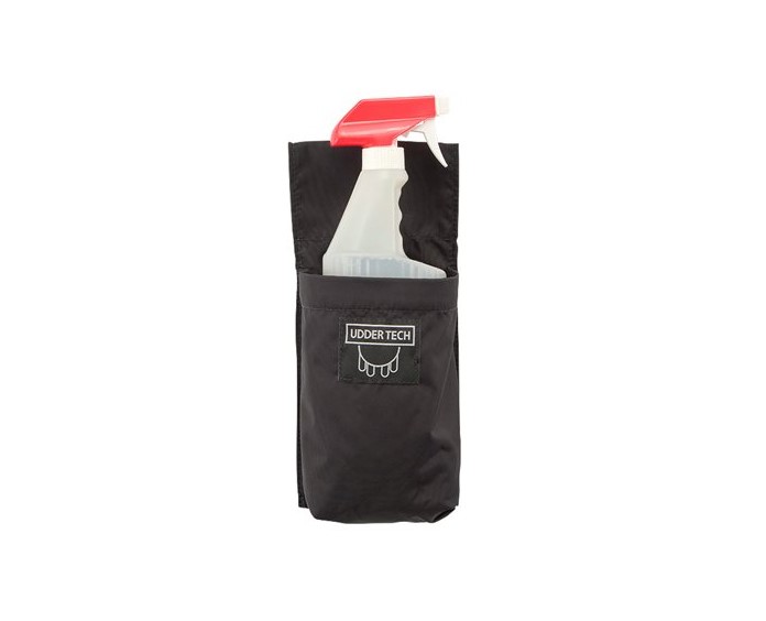 Cloth Bottle Holder Udder Tech Black - Huber's Animal Health