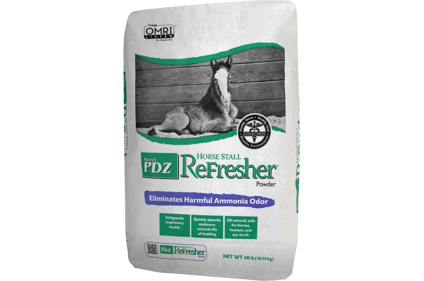 Sweet PDZ Stall Powder Refresher 40 LB - Huber's Animal Health