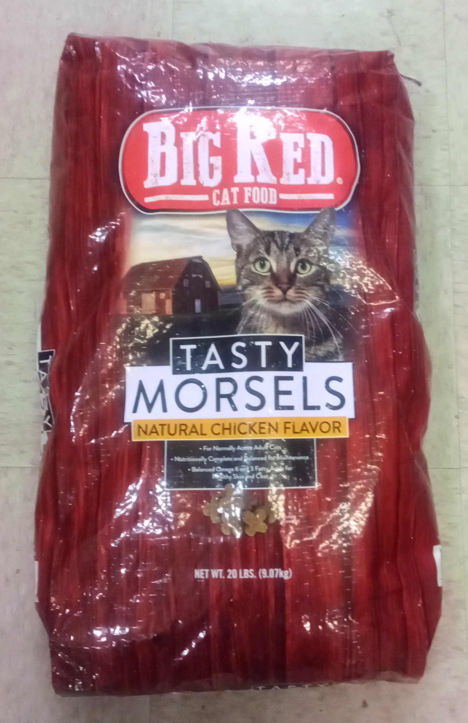 Big Red Cat Food 20 LB - Huber's Animal Health