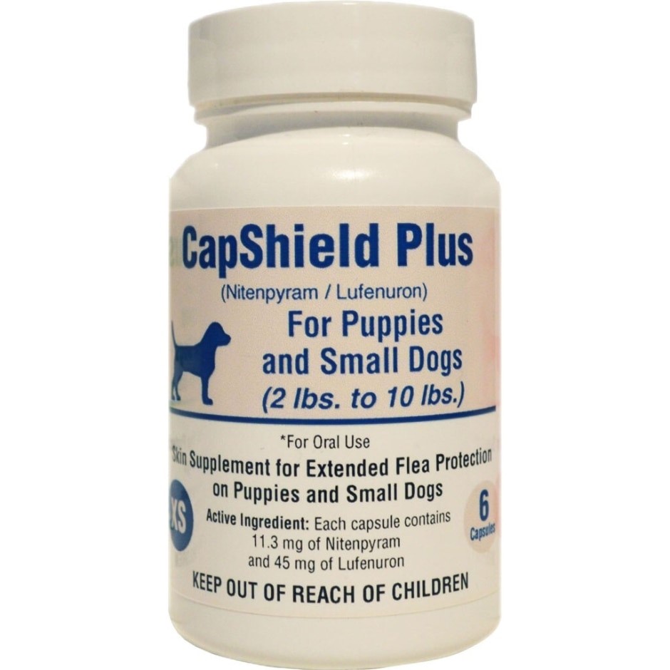CapShield Plus 2-10 LB Puppy or Small Dog - Flea Protection