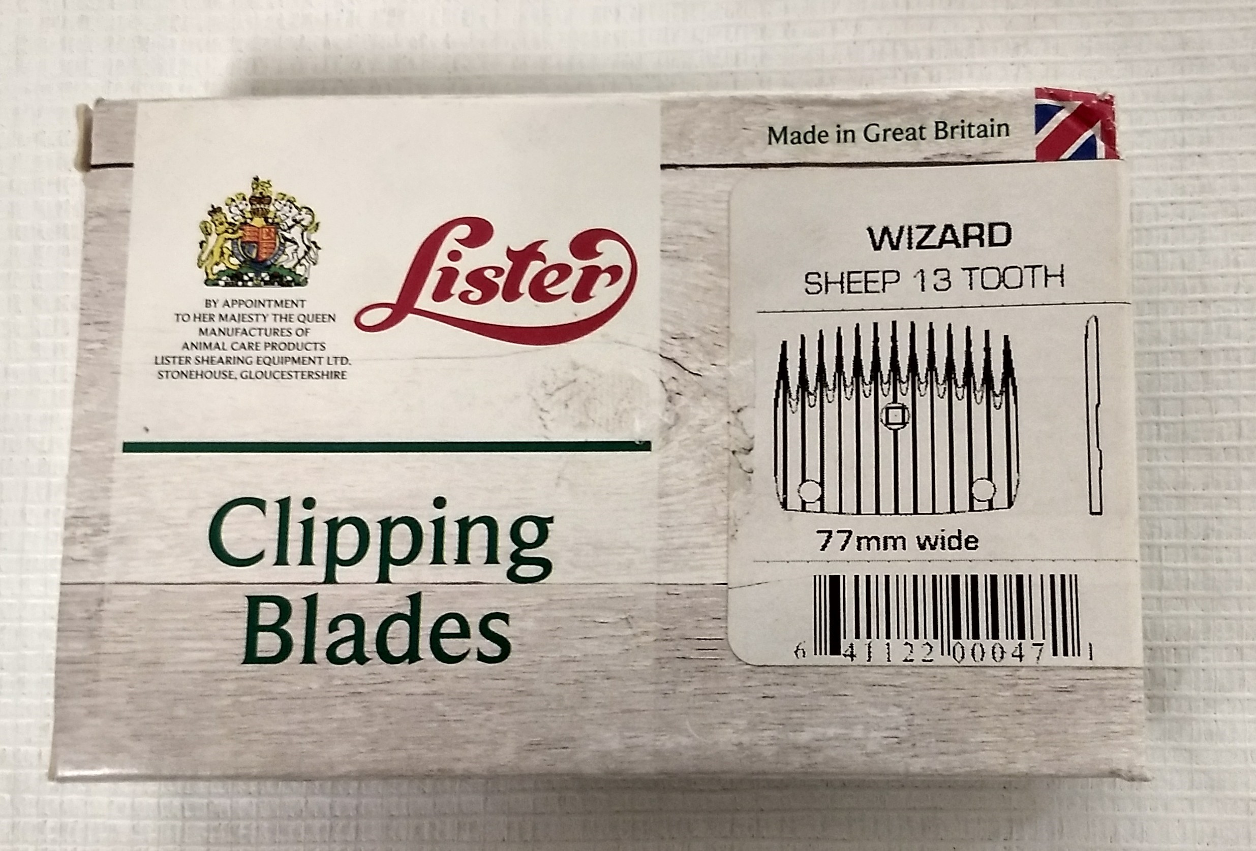 Lister Sheep 13T Clipper Blade - Optimal Wool Cutting