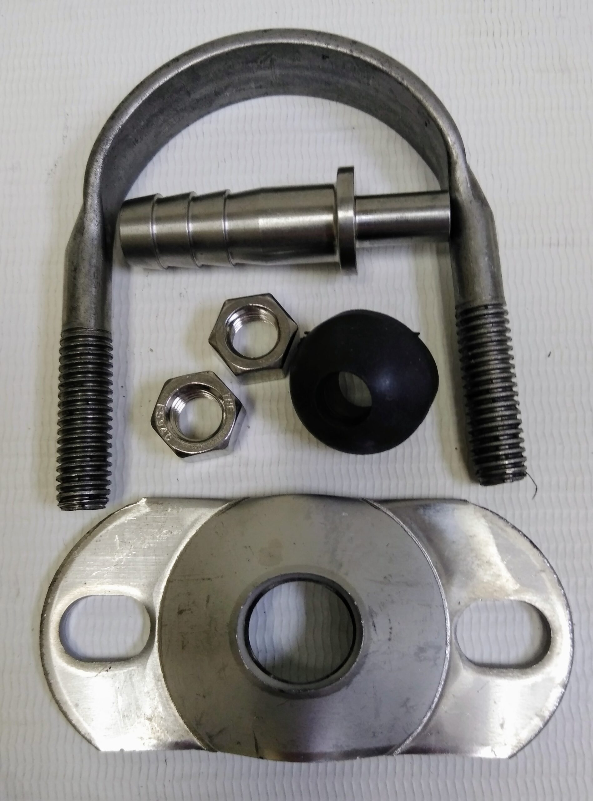 Saddle Kit 2" Stainless Steel CK Manufact - Huber's Animal Health