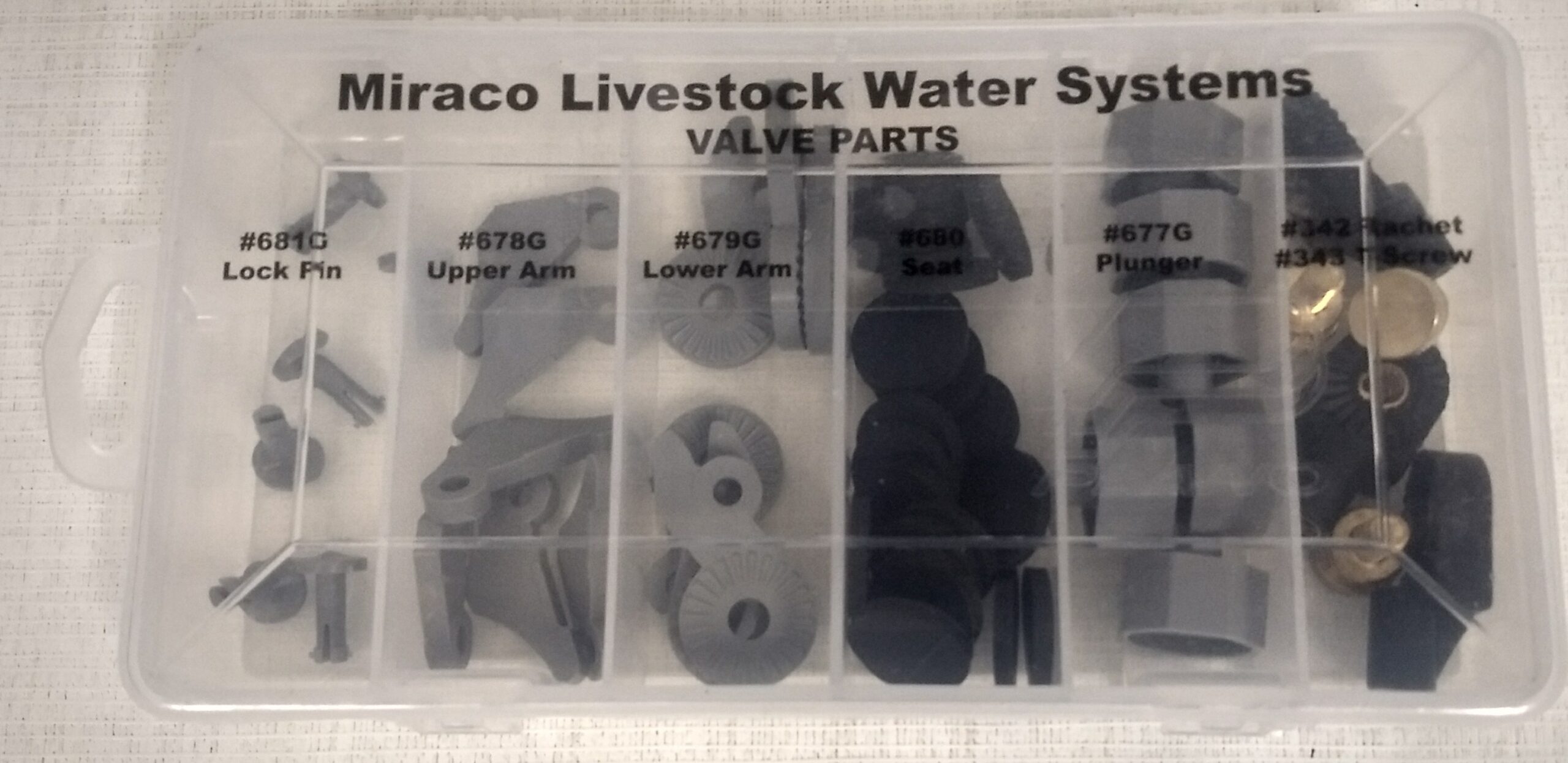 Mirafount SM Valve Parts Kit #189: Complete Replacement Set