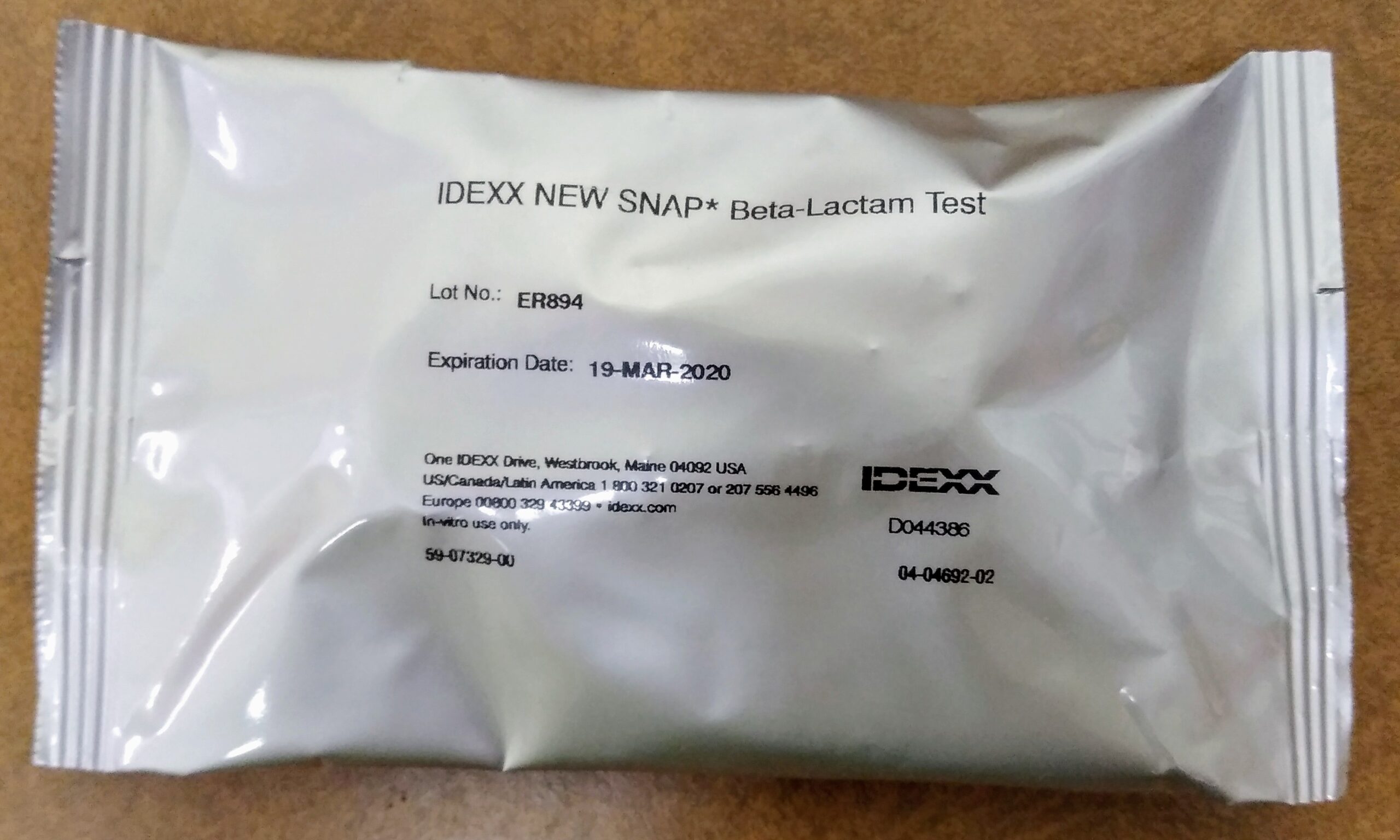 Idexx Snap Milk Test Kit Each - Huber's Animal Health