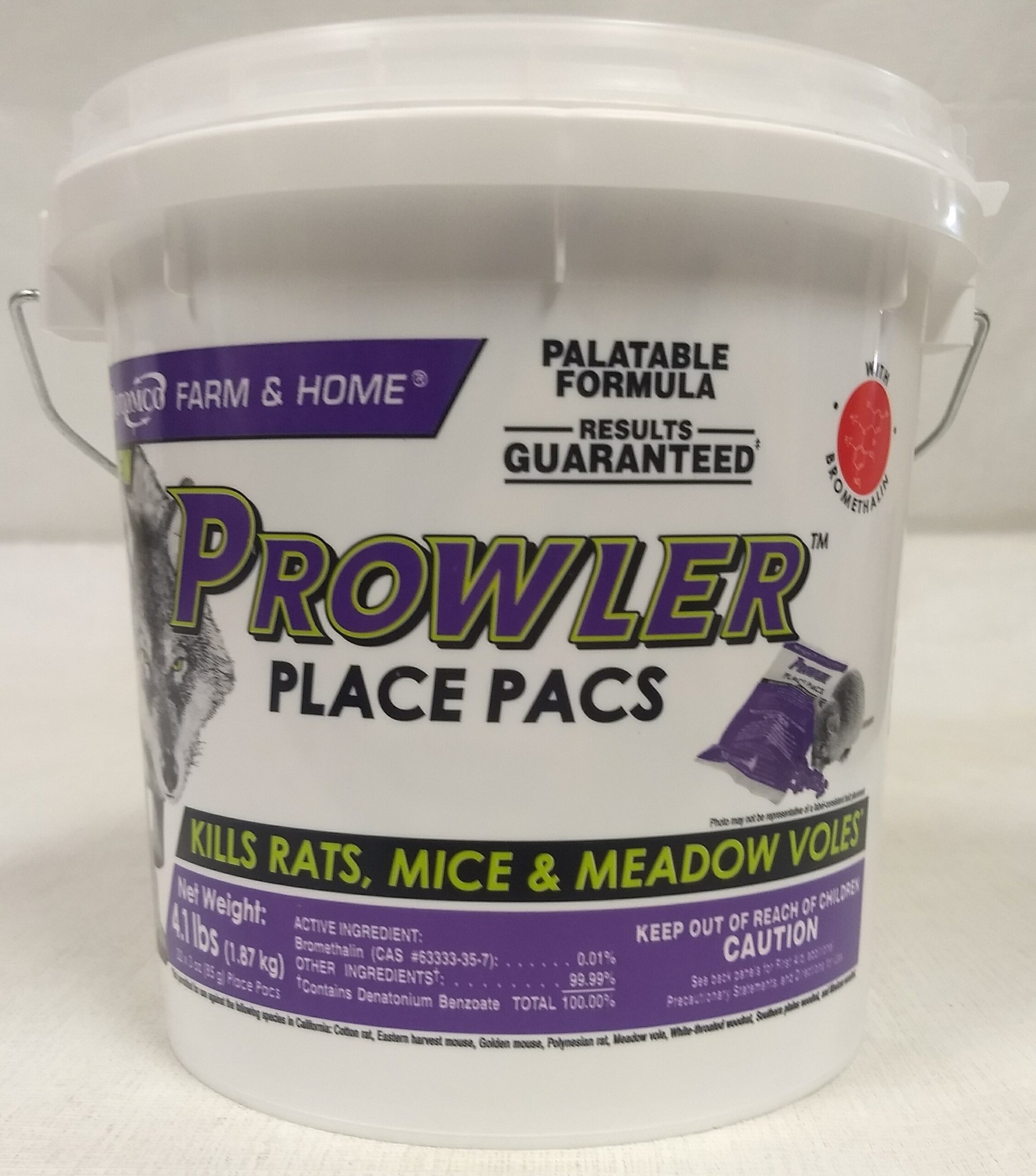 Prowler Bait Place Packs 22 X 3 OZ - Huber's Animal Health
