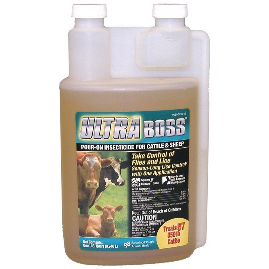 Ultra Boss Pour-On Insecticide: Broad-Spectrum Pest Control
