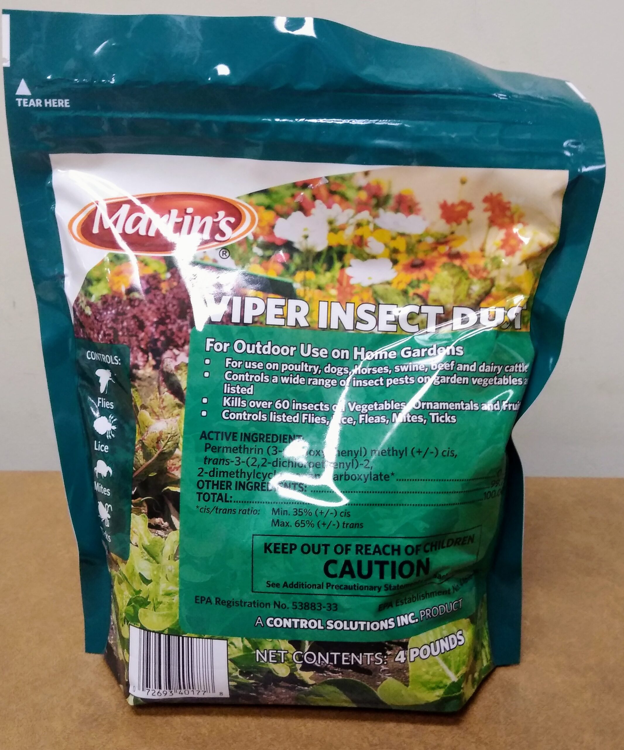 Viper Insect Dust 4 LB - Huber's Animal Health