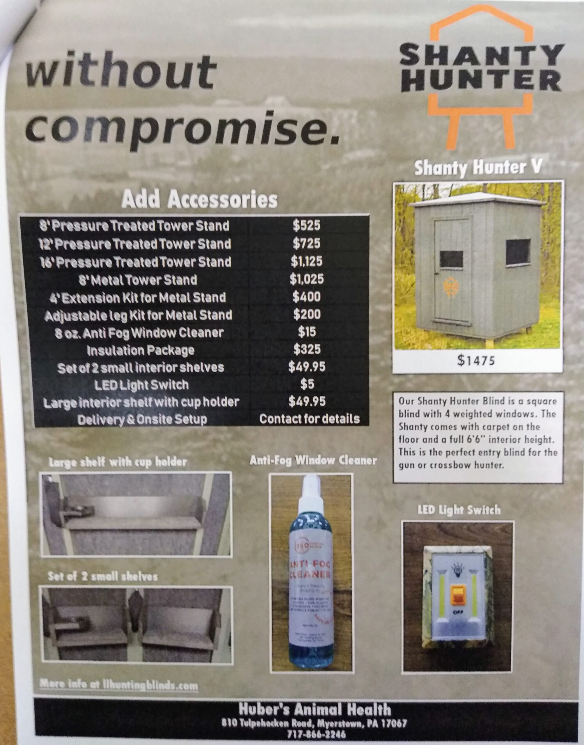 360 Outfitter Hunting Blinds Blind - Huber's Animal Health