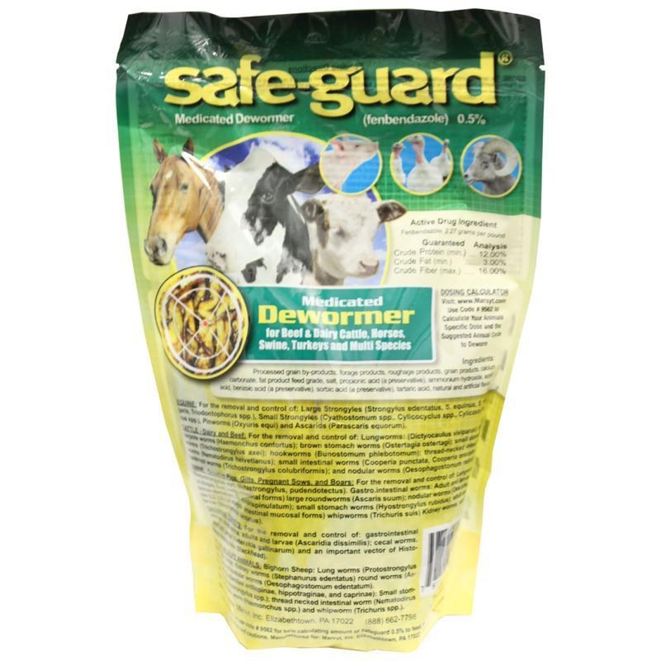 Safeguard Wormer Pellets 1 LB - Huber's Animal Health