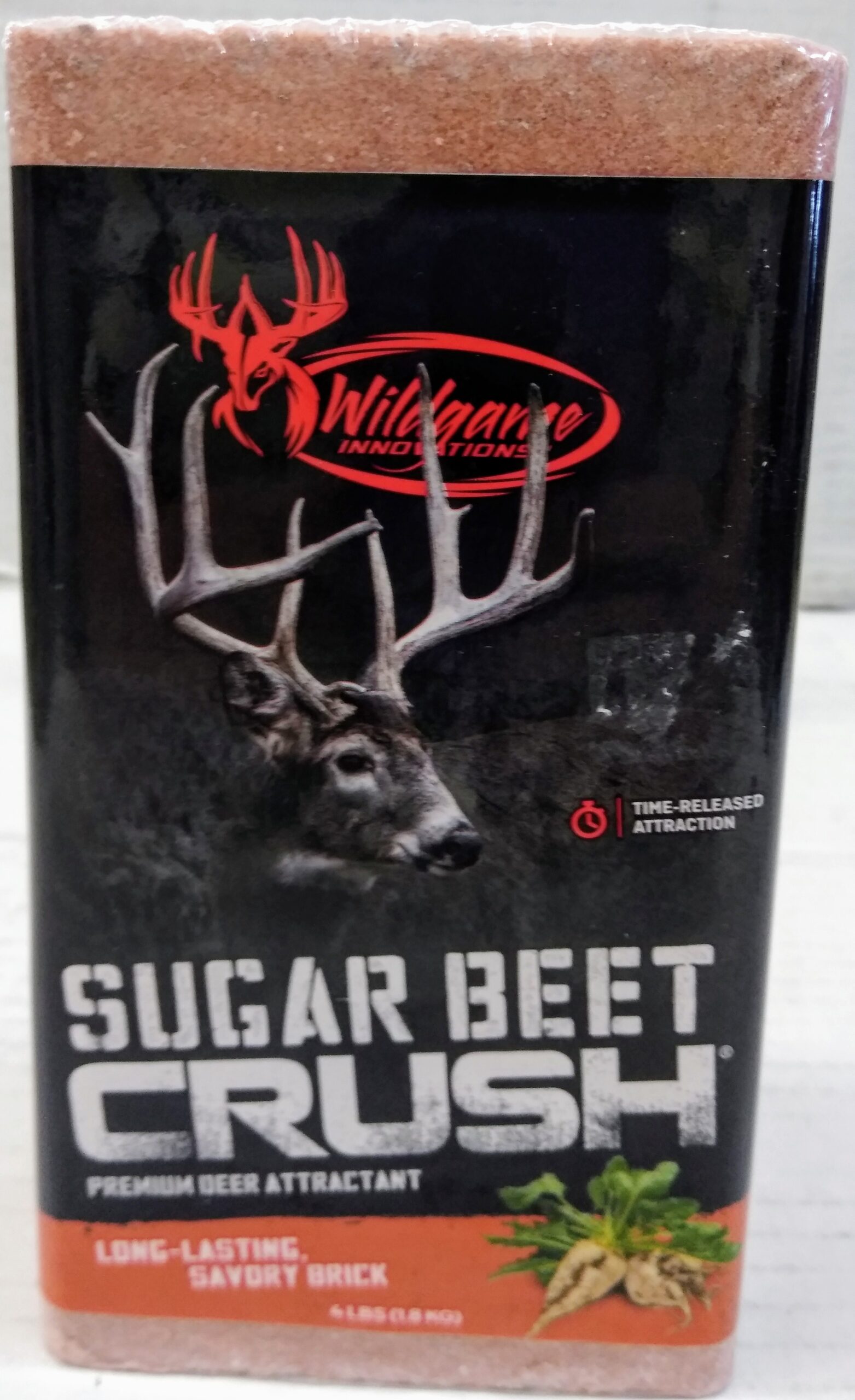 Sugar Beet Crush Salt Brick 4 LB - Huber's Animal Health