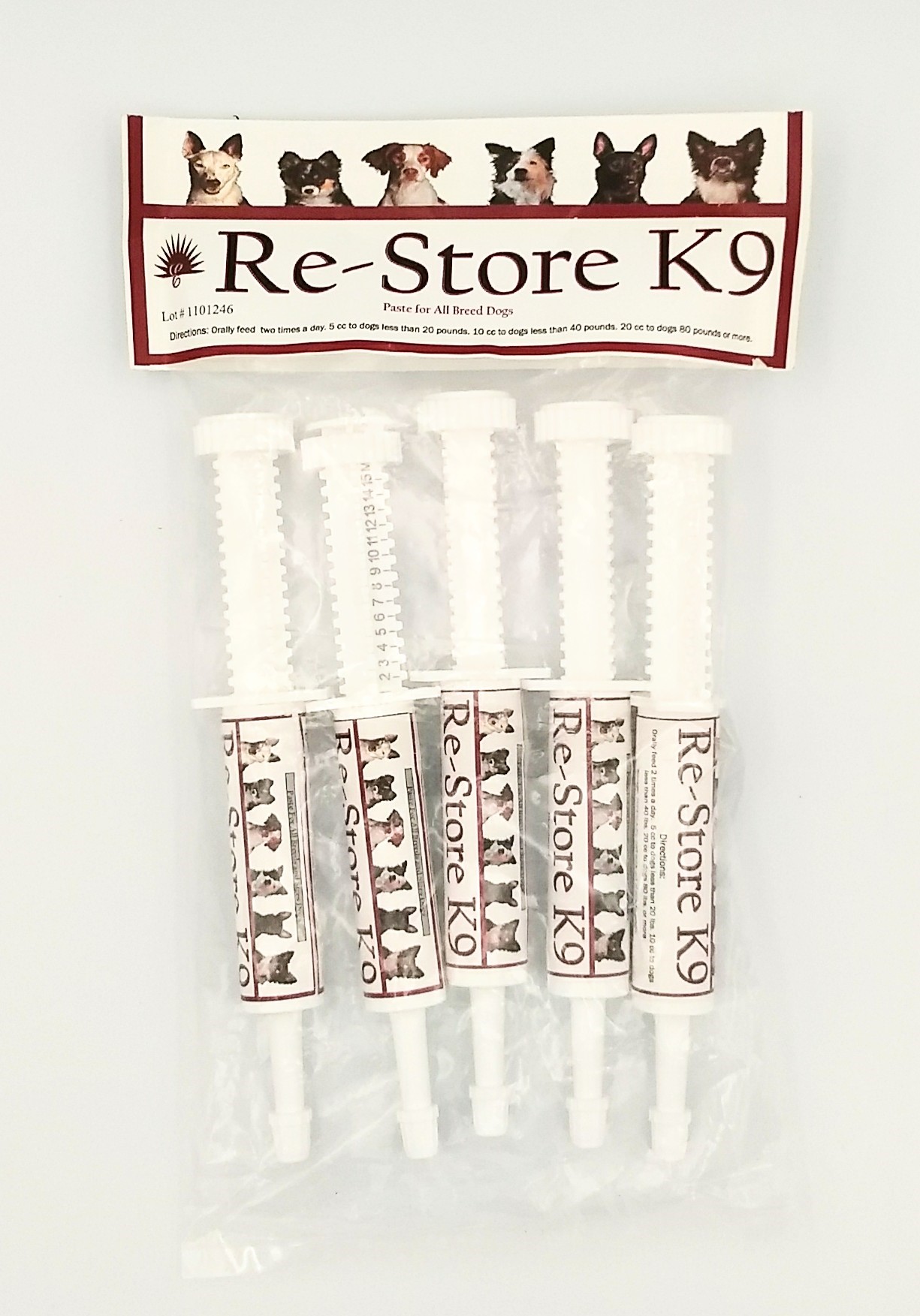 Restore K9 for Dogs – 14g Pack Infection Fighter Paste