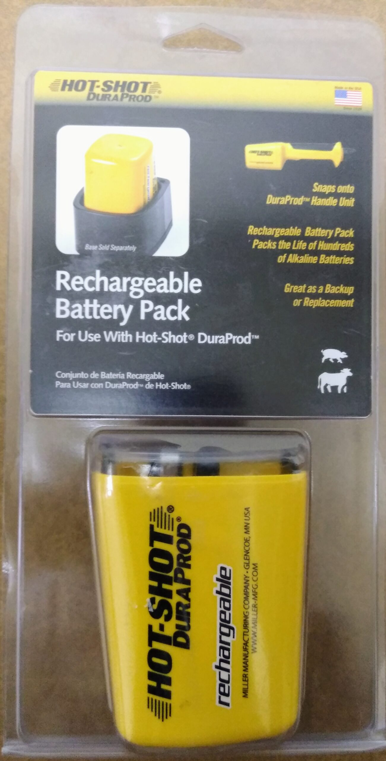 Hot Shot Duraprod Battery Pack DXRBP - Huber's Animal Health