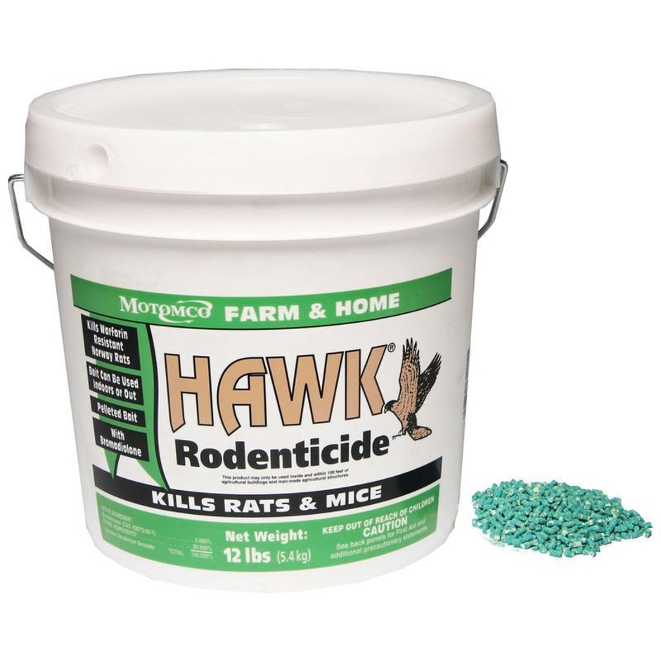Hawk Rat & Mice Pellets 12 lb. – Reliable Rodent Control